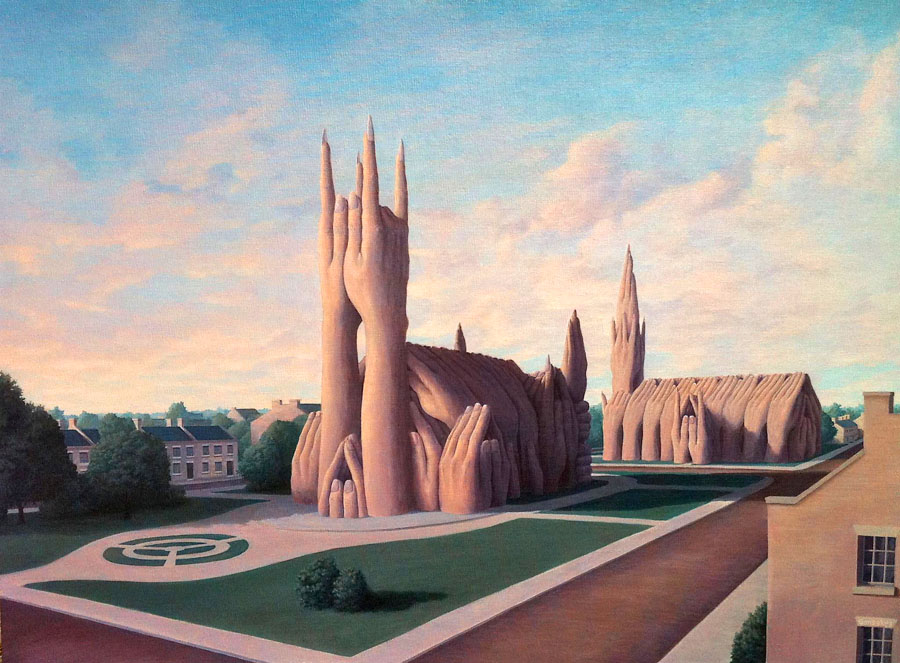 25 Fantastic Optical Illusion Art Works And Paintings By Rob Gonsalves